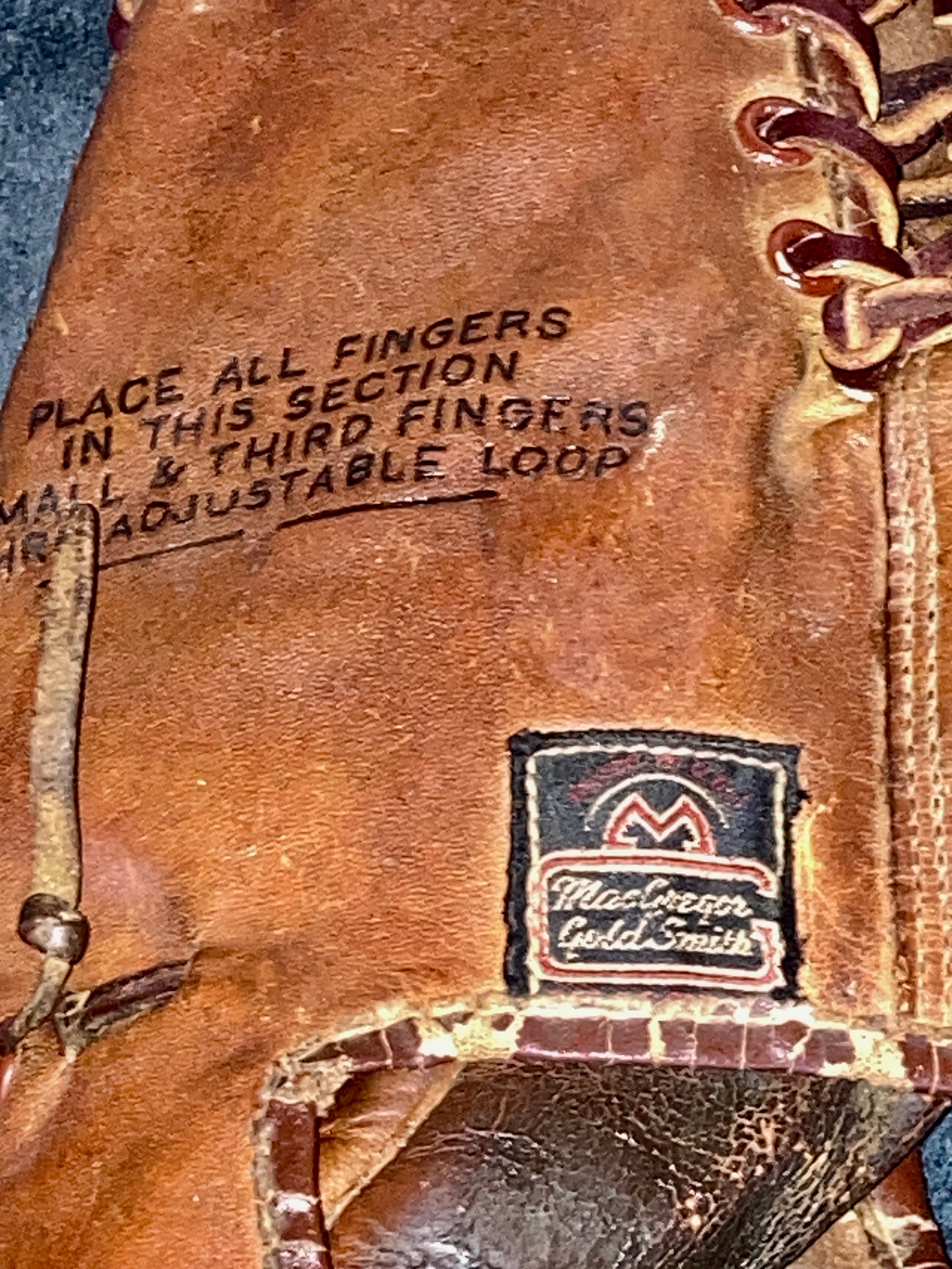 Antique Baseball Glove Goldsmith Baseball Glove 1st Base Glove - Etsy