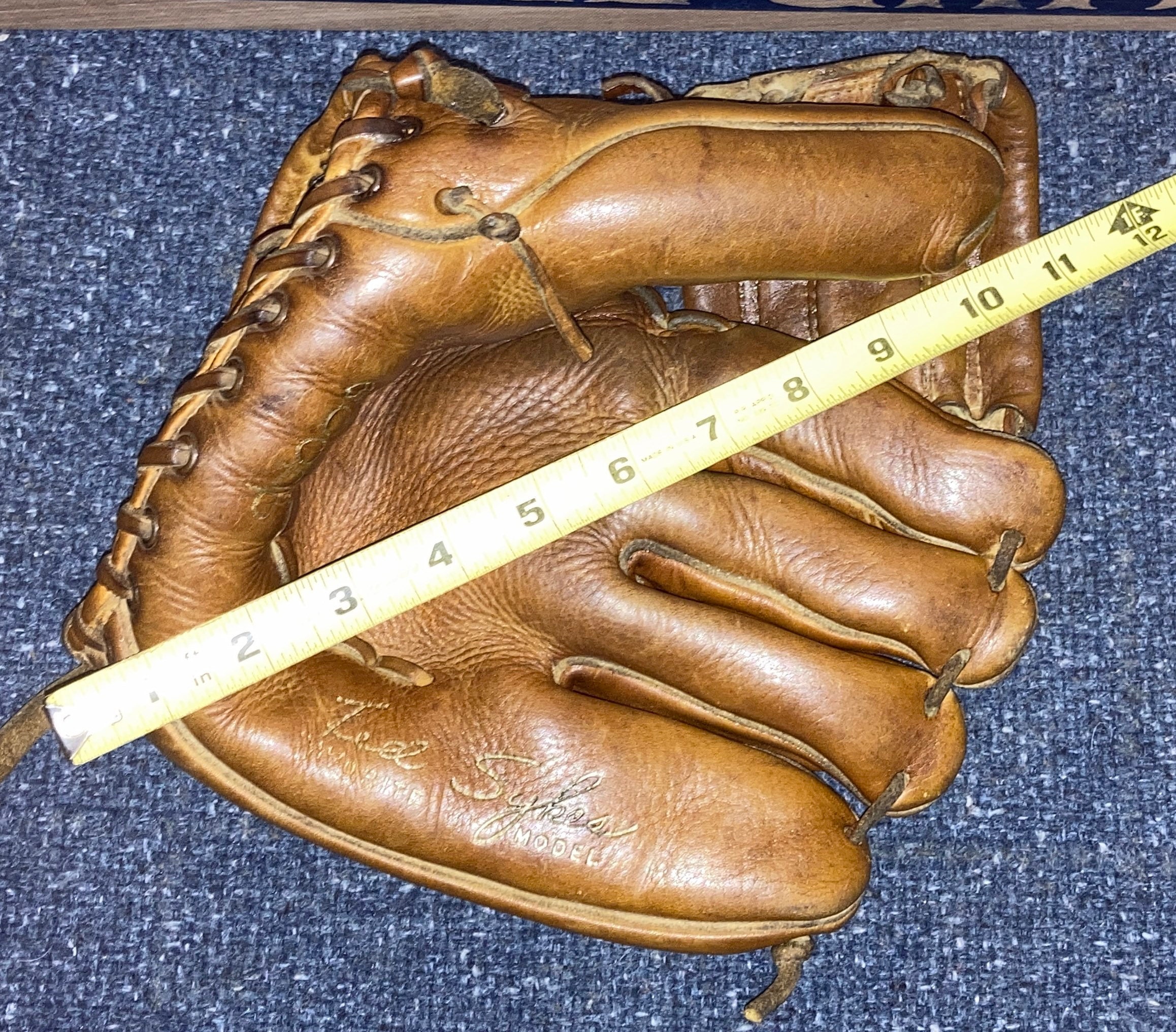Baseball Glove - Ted Sykes Punkin Pocket - 1950's Baseball - Etsy
