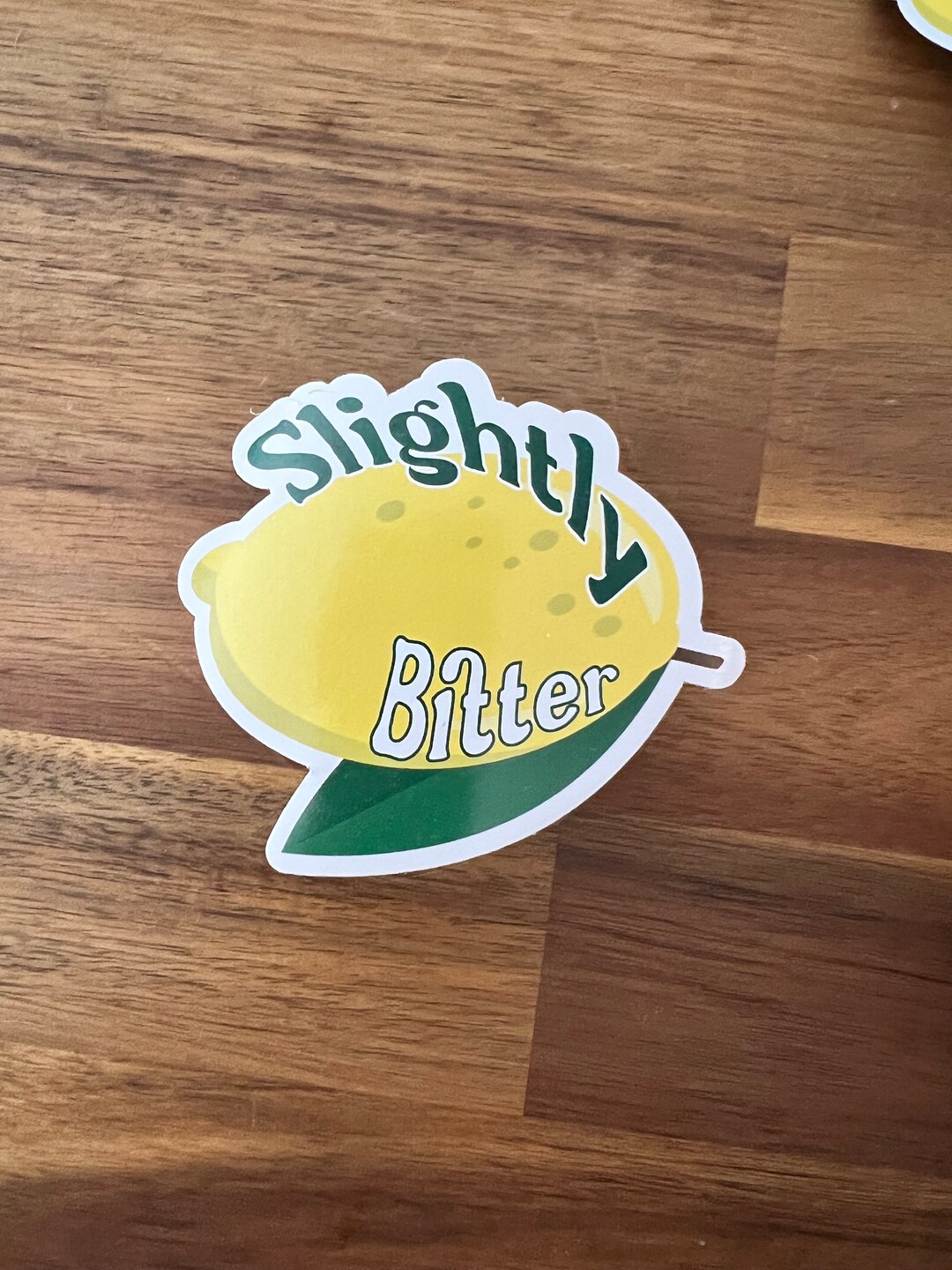 Slightly Bitter - Etsy