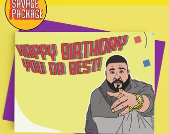 You Da Best Card - Etsy