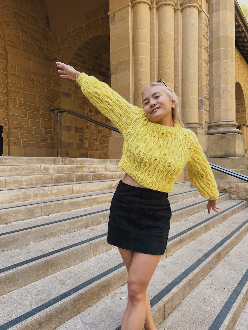 Drop It Like It's Hot Sweater Pattern - Etsy