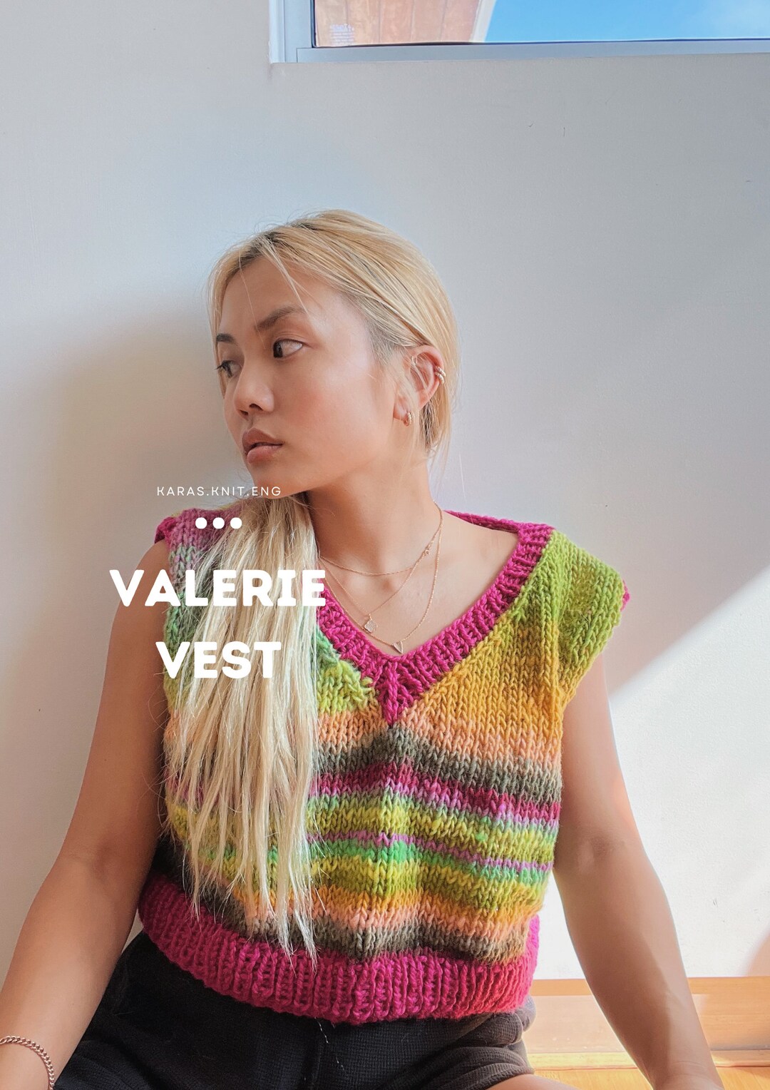 Valerie Vest Pattern - Etsy