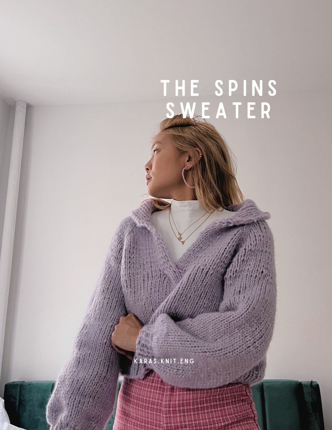 The Spins Sweater Pattern - Etsy