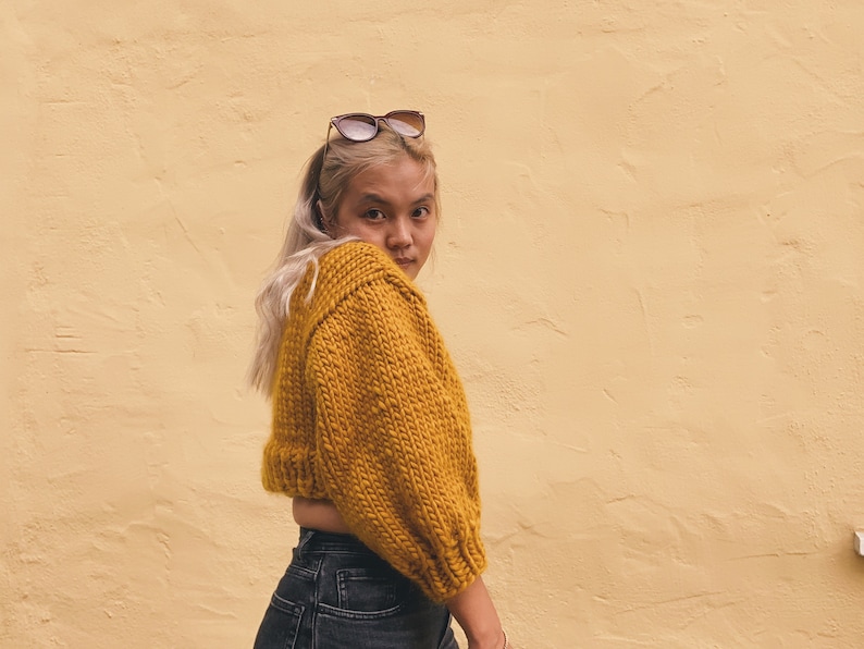 Half and Half Sweater Pattern - Etsy