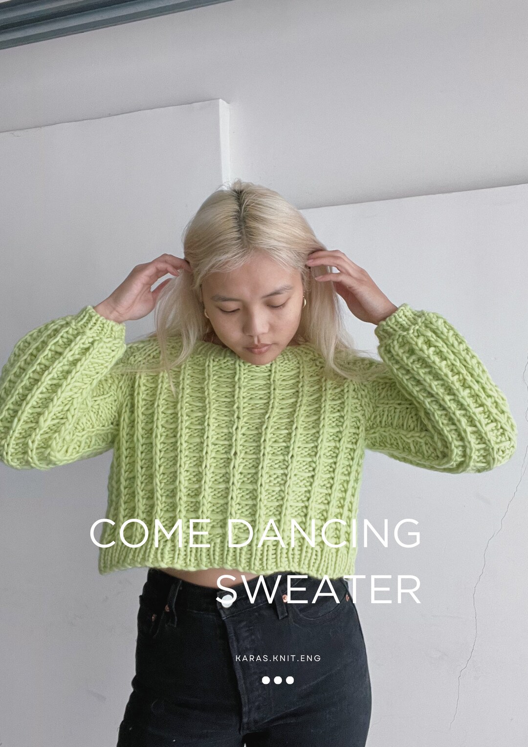 Come Dancing Sweater Pattern - Etsy