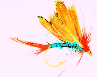 Tied Fly Art - Etsy