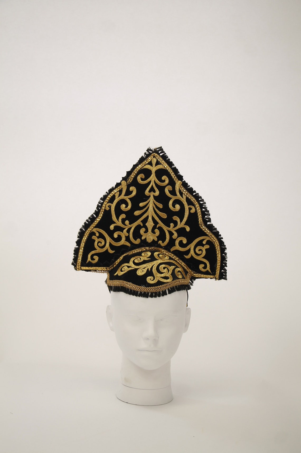 Authentic Golden Tribal Headpiece - Etsy
