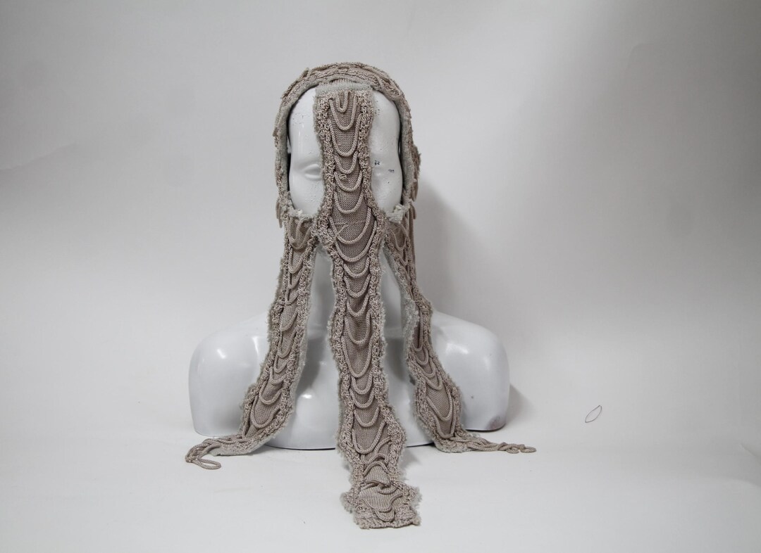 Full Face Desert Mask Headdress Custom Masquerade Mask Handmade Sacred ...