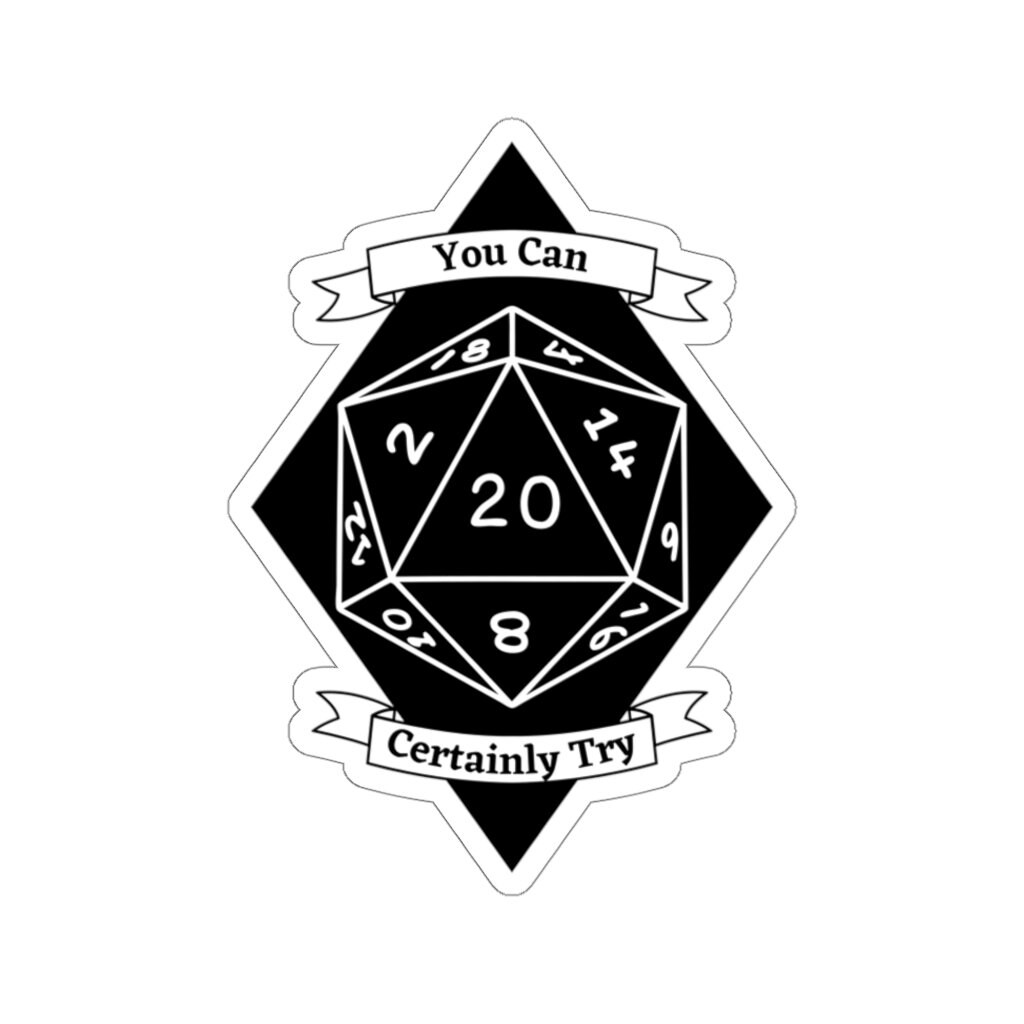 Dnd Pegatinas Pegatinas Geniales Dungeon Master Sticker | Etsy