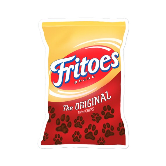 Fritoes Sticker Corn Chip Sticker Funny Vet Tech Sticker - Etsy