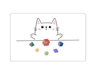 Dungeon Meowster Sticker - Etsy