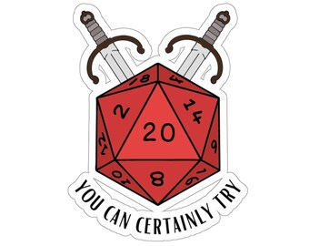 Dungeon Master Stickers - Etsy