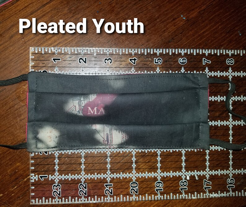 Marauder's Map Color Changing Heat Activated Mask With Adjustable ...