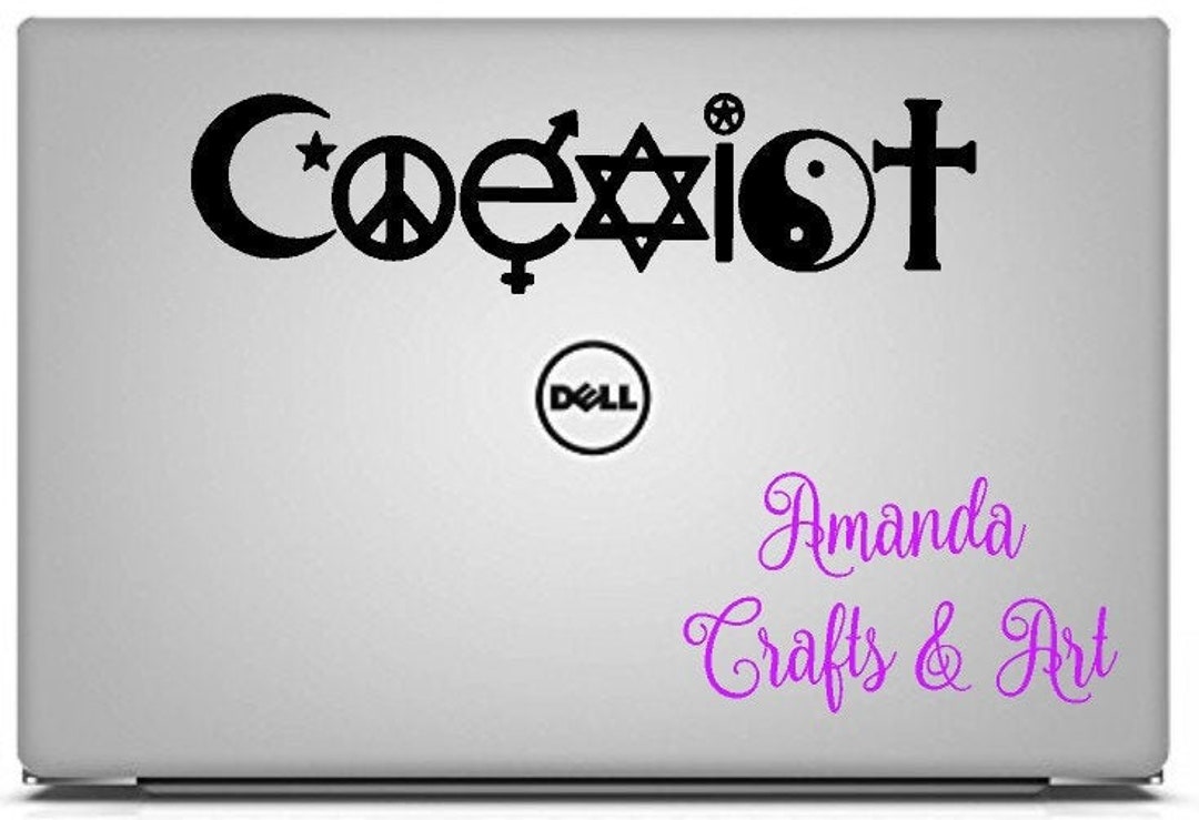 Coexist - Vinyl Decal - Etsy
