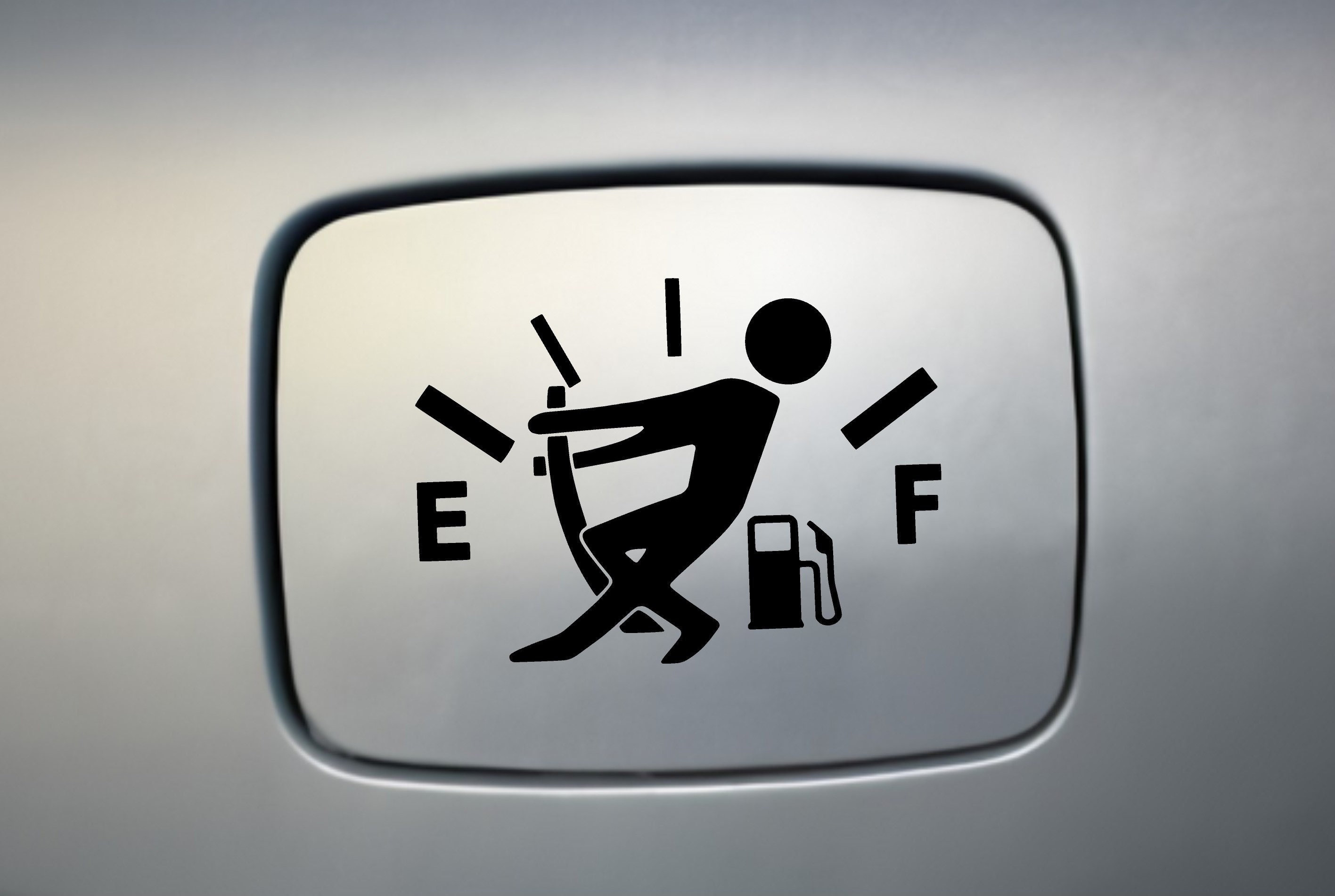 Funny Gas Tank Decal - Etsy