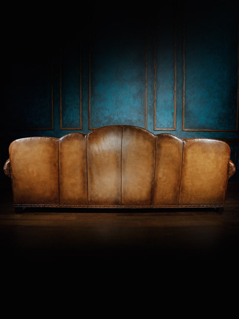 Western Montana Shearling Sofa - Etsy