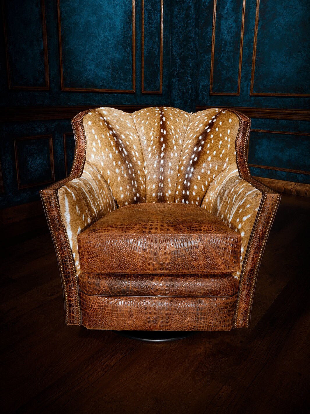 Hunters Glenn Puma Swivel Chair - Etsy