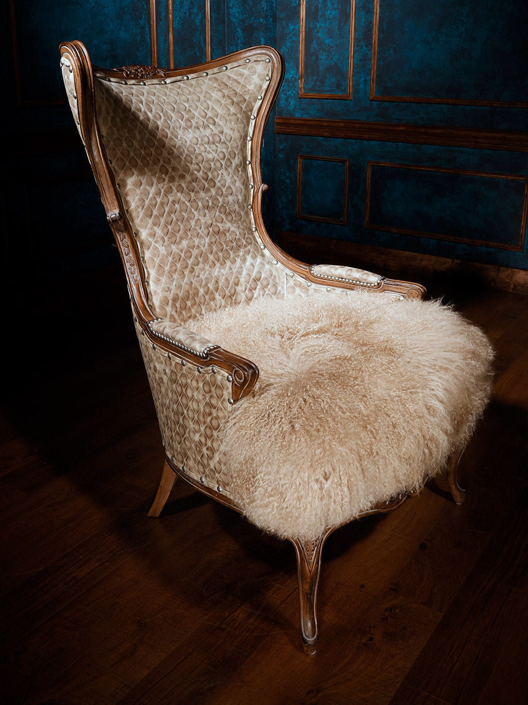 Cinderella Wingback Accent Chair - Etsy