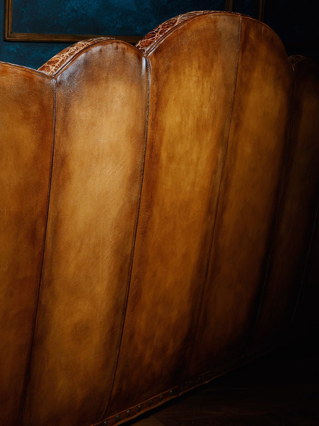 Western Montana Shearling Sofa - Etsy