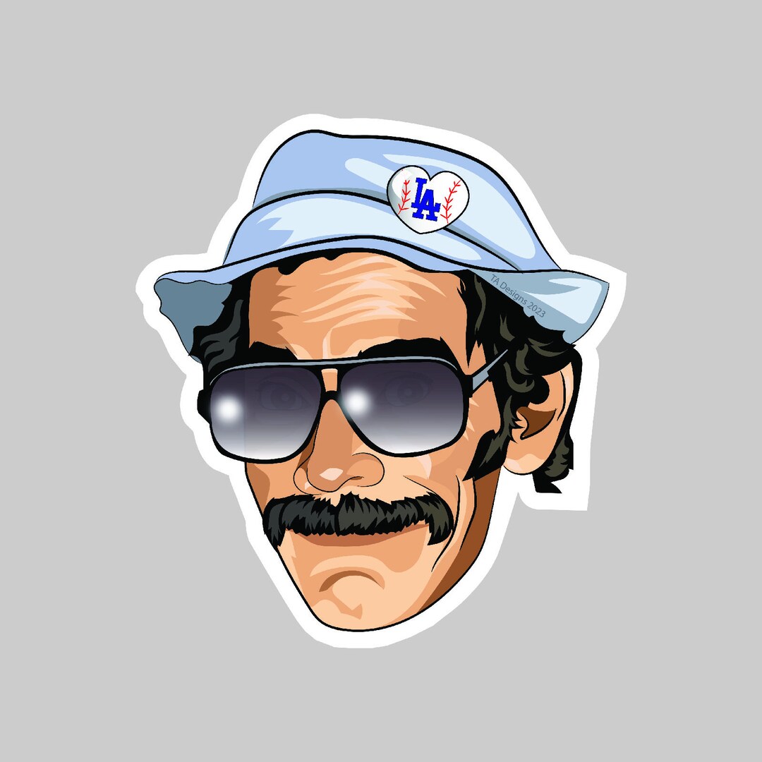 Don Ramon Dodgers Hand Made Premium Vinyl Sticker, Vinyl Sticker ...