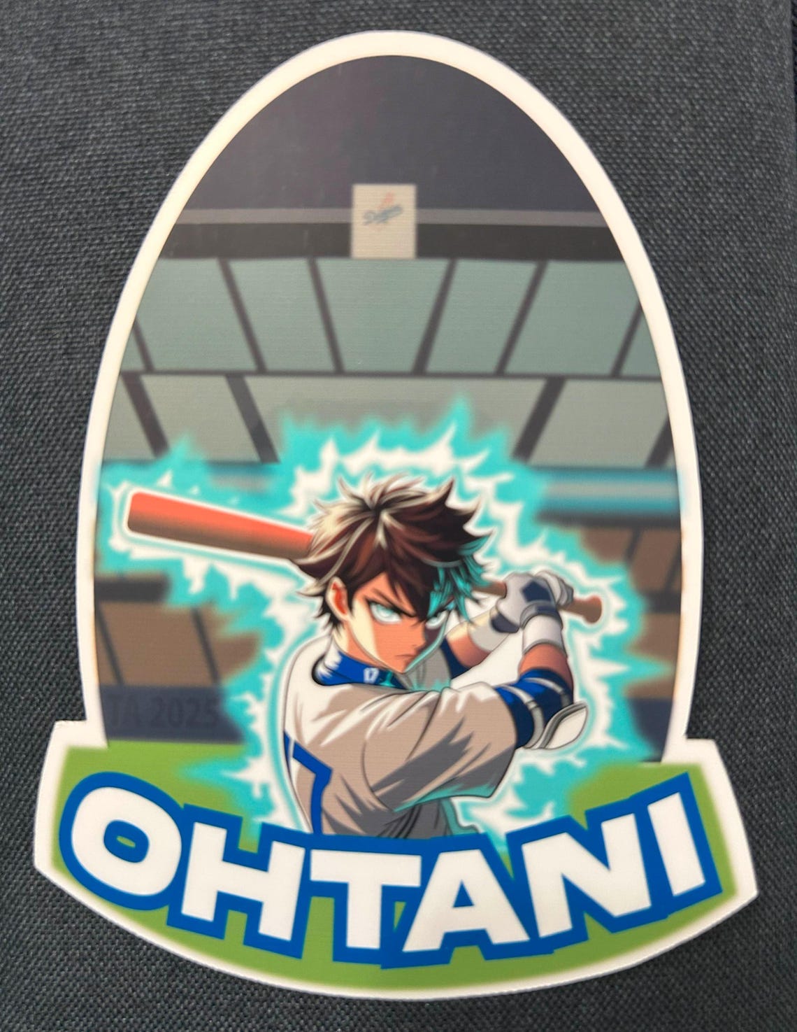 Shohei Ohtani Anime Sticker Dodgers Inspired Baseball Decal 4.5"x3.4 ...
