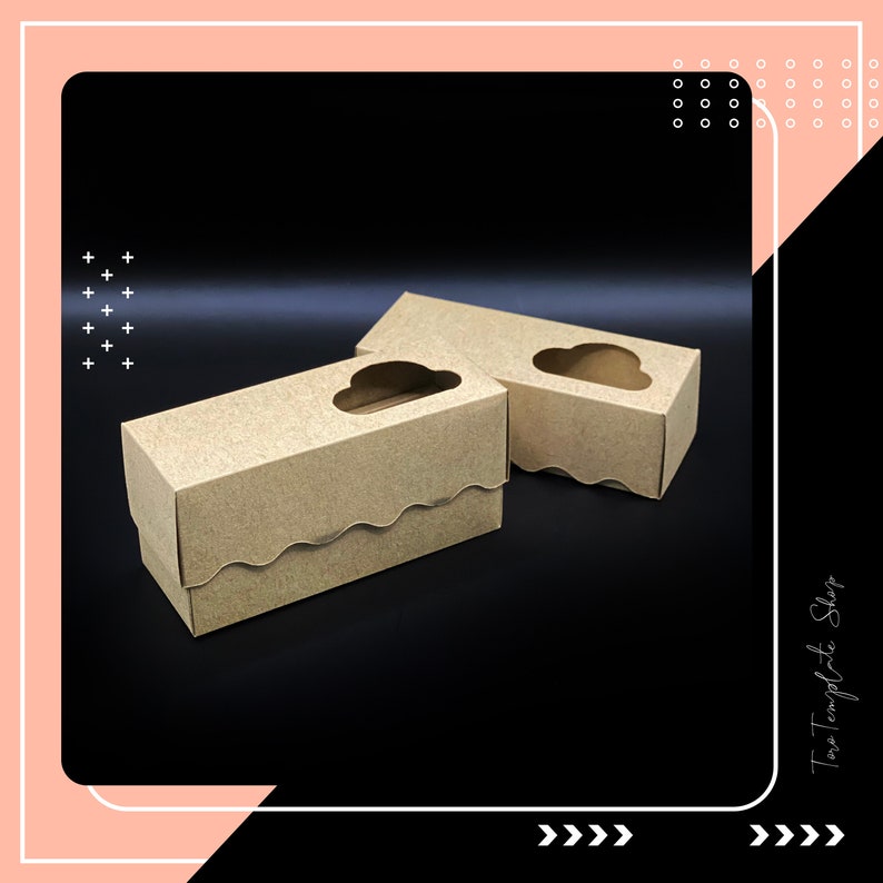 Box Template Cookies Box Template Gift Box Template Candy - Etsy