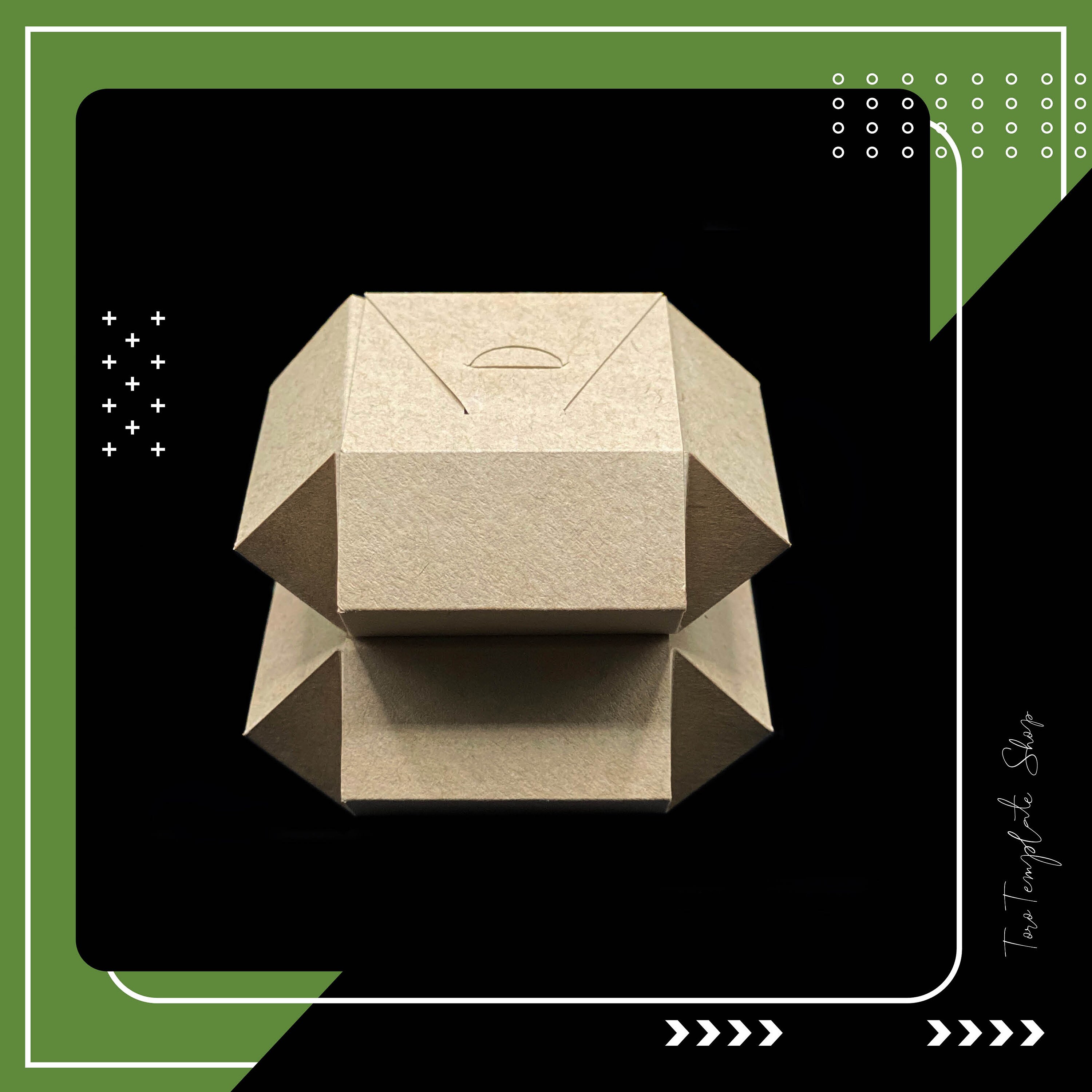 Rectangle Cut Corner Box Template, Gift Box Template, Candy Box ...