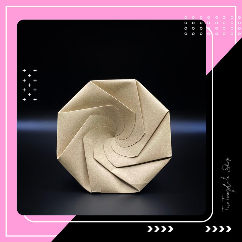 Octagon Box Template Box Template Gift Box Template Candy - Etsy