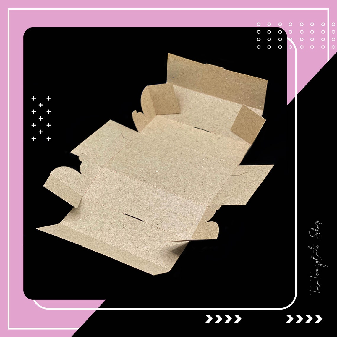 Long Box Template, Gift Box Template, Candy Box Template, Cookies Box ...