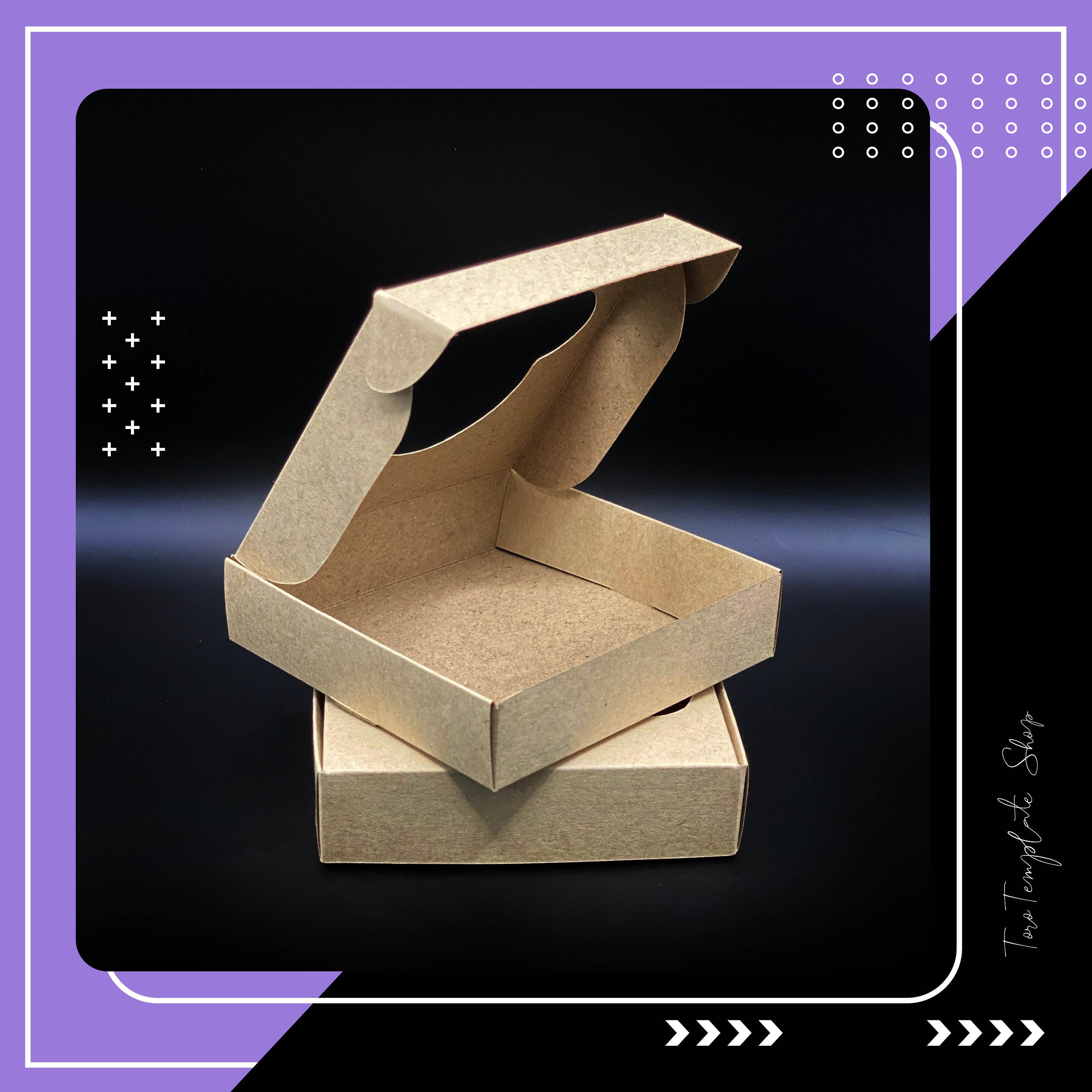 Cookie Box Template: Resizeable Gift Box (digital Download) - Etsy