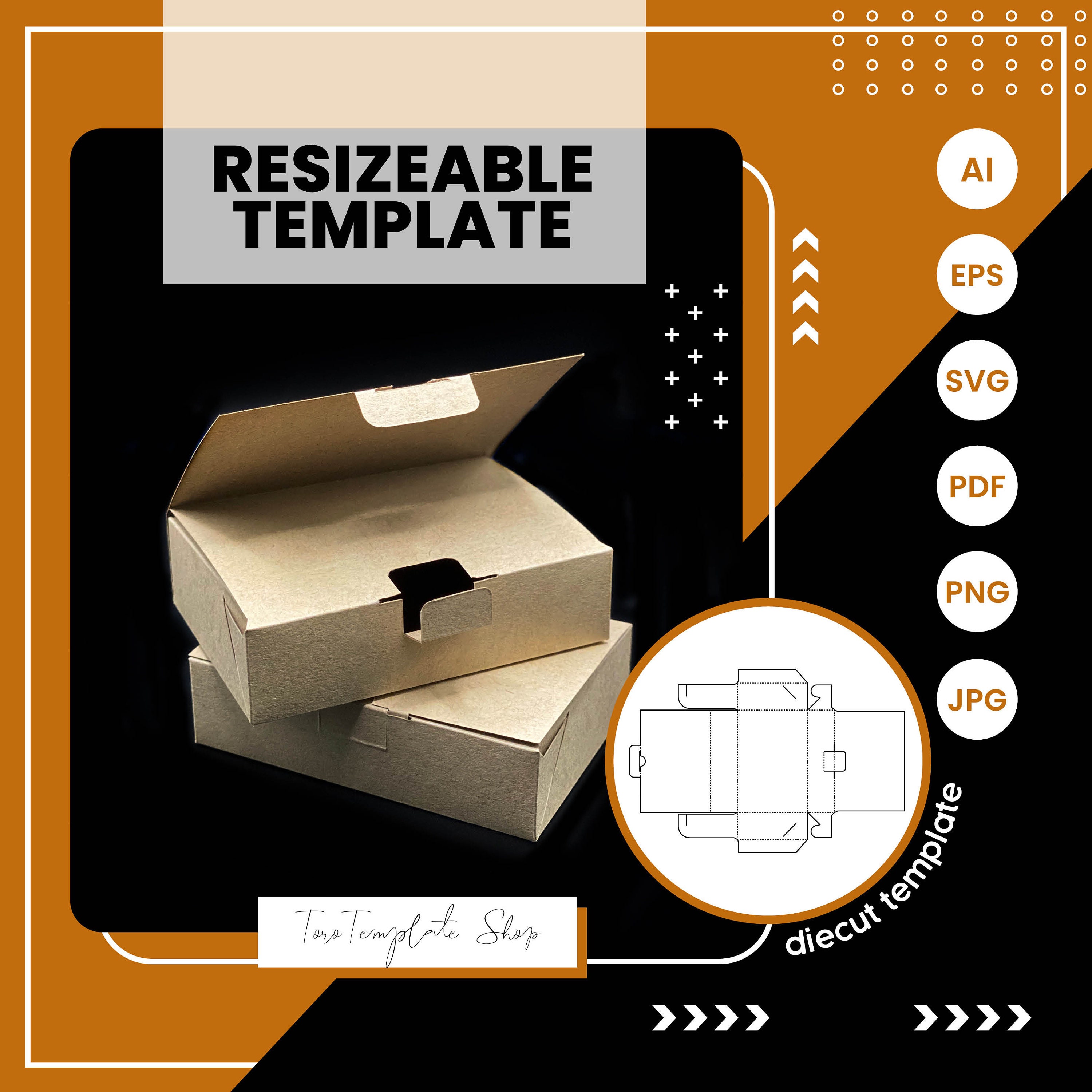 Smarties Box Template