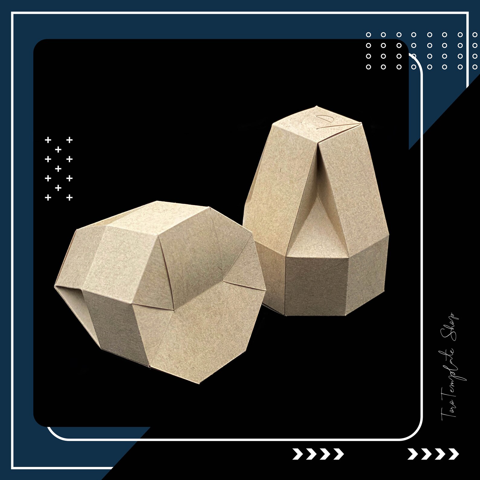 Octagon Box Template, Gift Box Template, Candy Box Template, Cookies ...