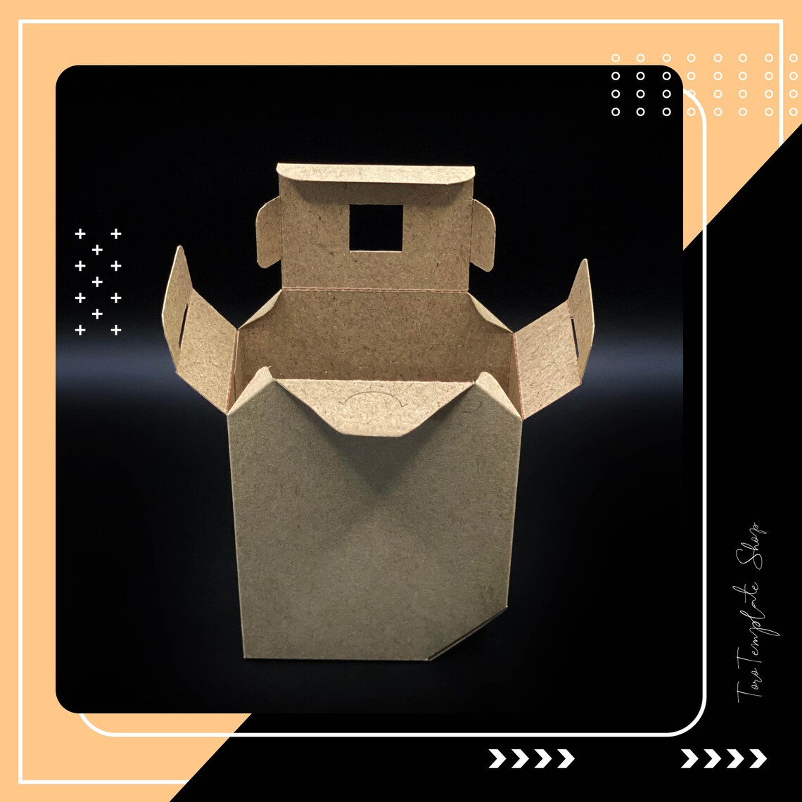 Cookie Box Template: Printable Gift & Candy Box (digital Download) - Etsy