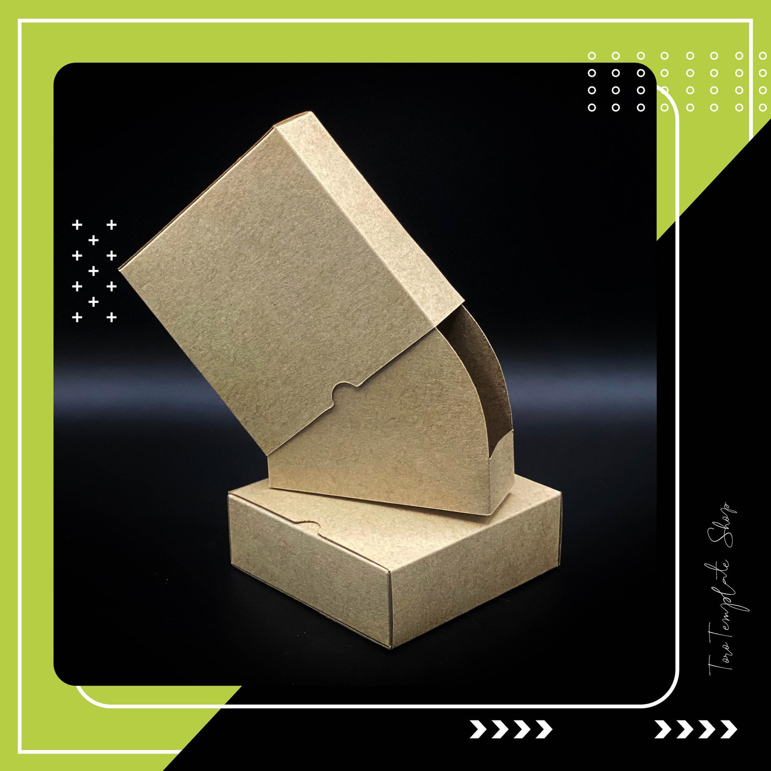 Drawer Box Template, Cookies Box Template, Gift Box Template, Candy Box ...