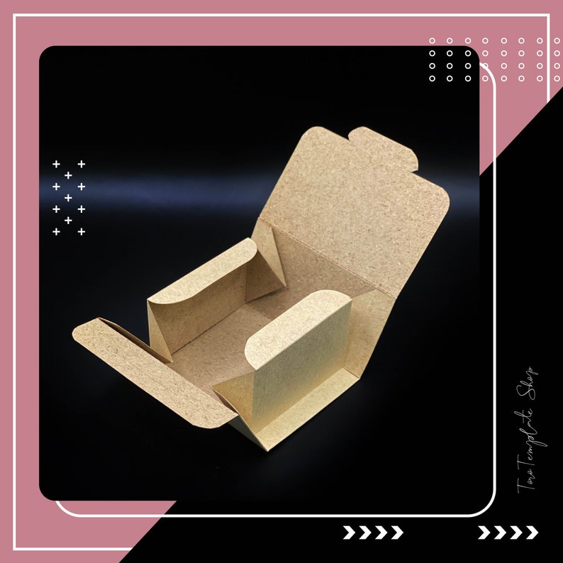 Rectangle Gift Box Template: Resizeable Printable (digital Download) - Etsy