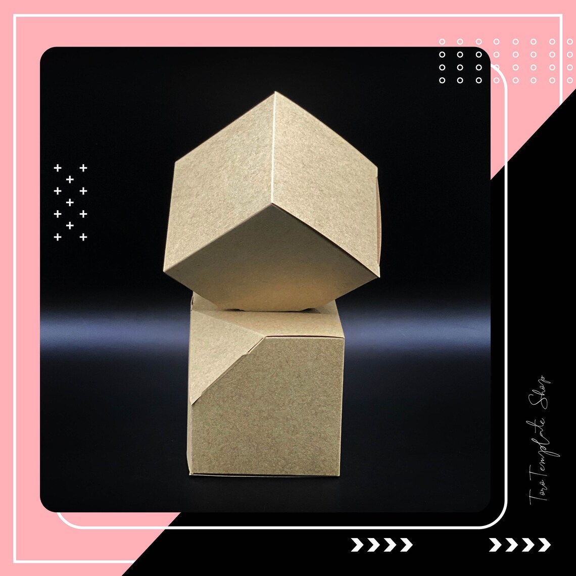 Box Template Cookies Box Template Gift Box Template Candy - Etsy