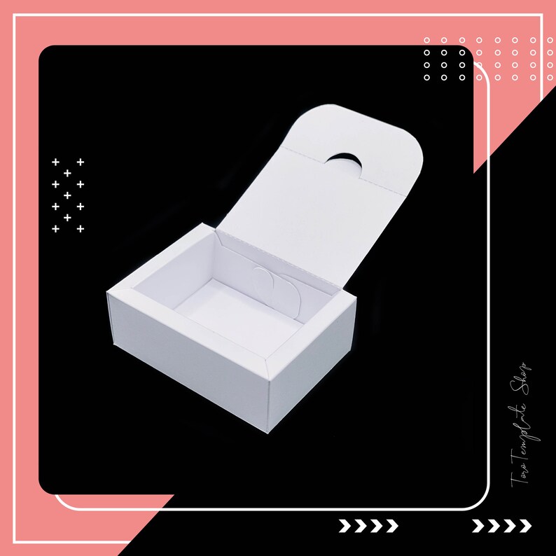 Drawer Box Template Gift Box Template Candy Box Template - Etsy