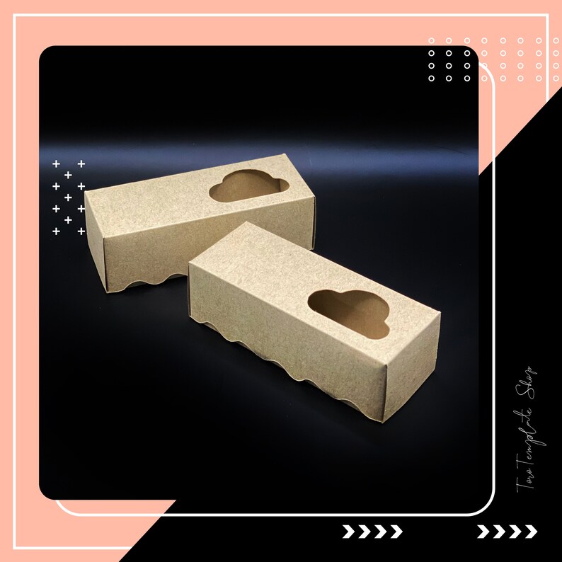 Box Template Cookies Box Template Gift Box Template Candy - Etsy