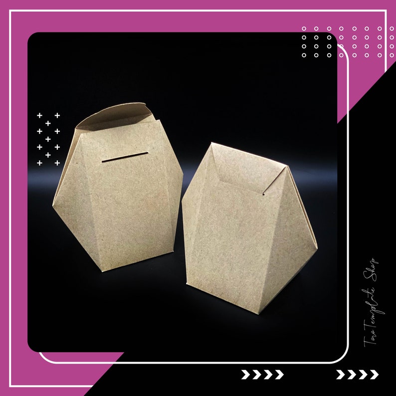 Box Template Cookies Box Template Gift Box Template Candy - Etsy
