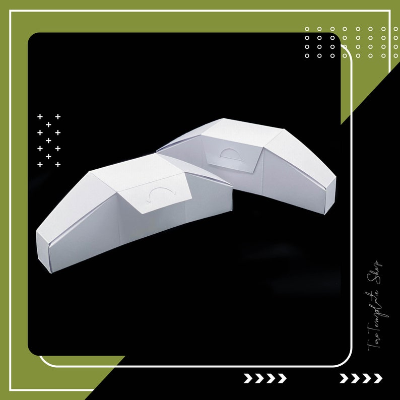 Banana Shape Box Template, Gift Box Template, Candy Box Template ...