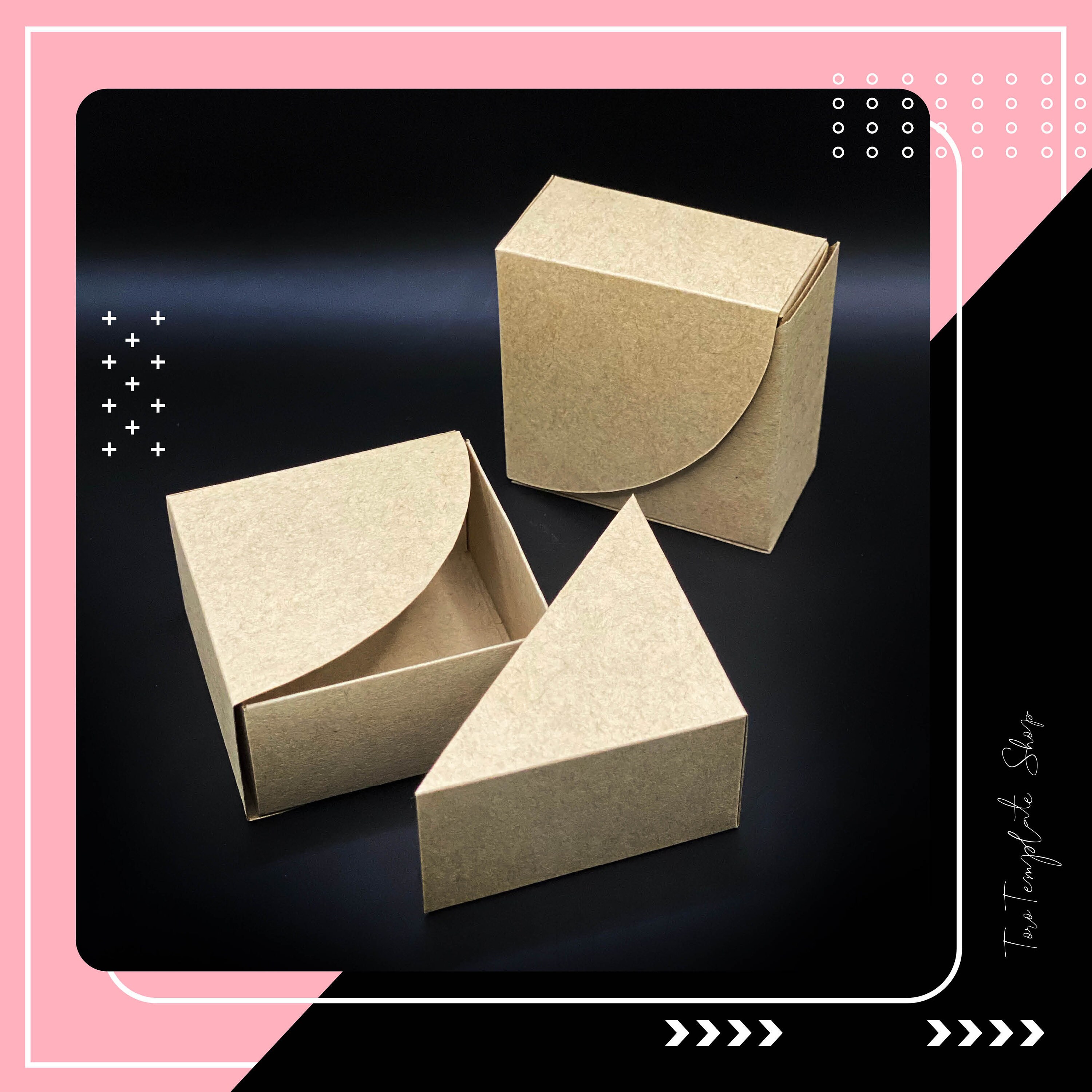 Drawer Box Template, Box Template, Gift Box Template, Candy Box ...