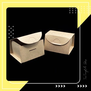 Trapezoid Box Template, Gift Box Template, Candy Box Template, Cookies ...