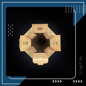 Round Shape Box Template, Gift Box Template, Box Template, Candy Box ...