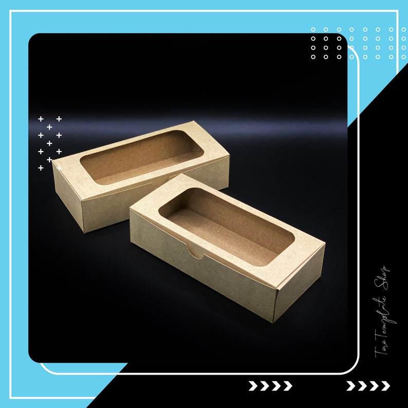 Box Template Cookies Box Template Gift Box Template Candy - Etsy