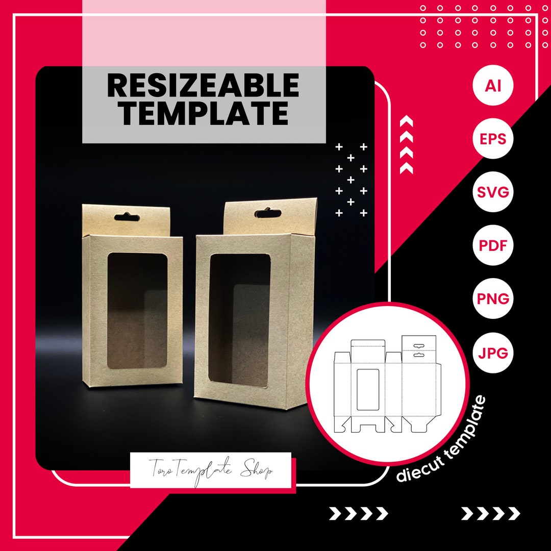 Box Template, Cookies Box Template, Gift Box Template, Candy Box ...