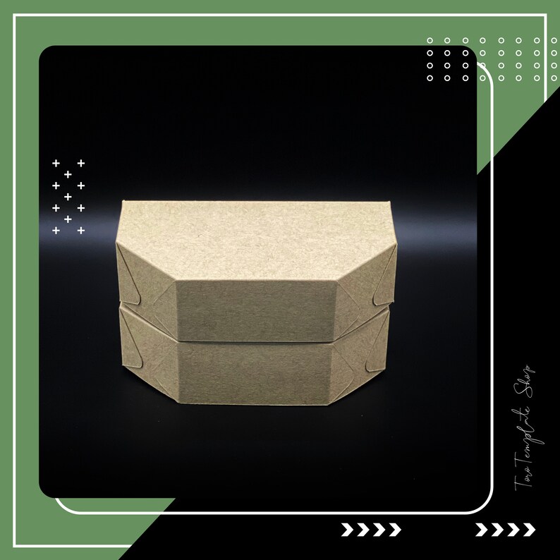 Box Template Cookies Box Template Gift Box Template Candy - Etsy