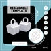 Box With Circle Handle Template, Gift Box Template, Candy Box Template ...