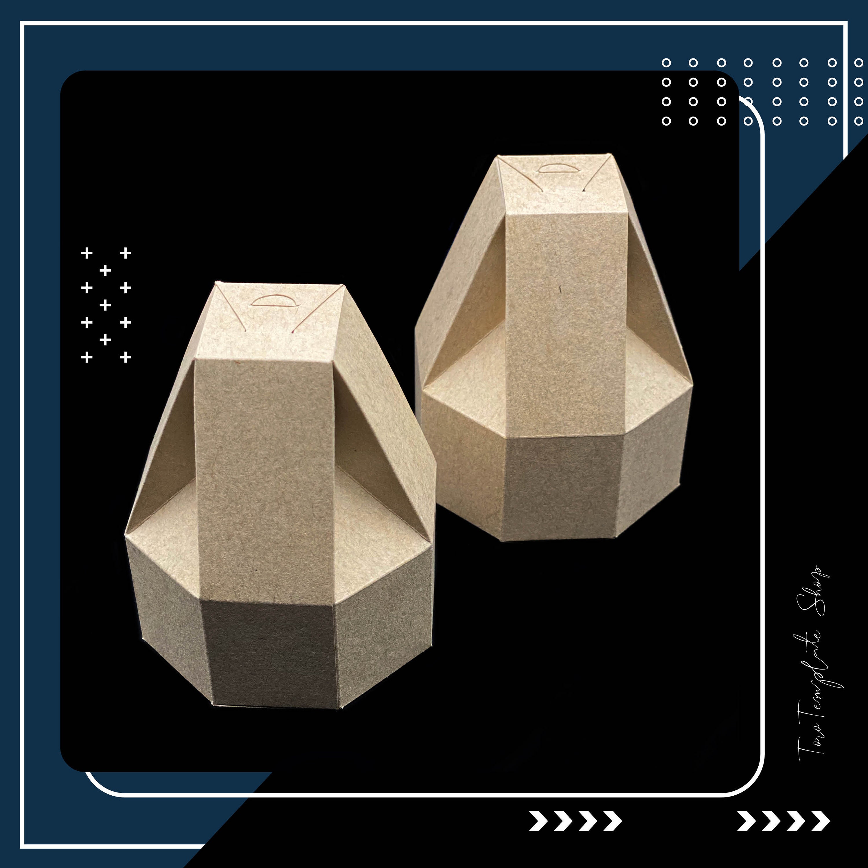 Octagon Box Template, Gift Box Template, Candy Box Template, Cookies ...