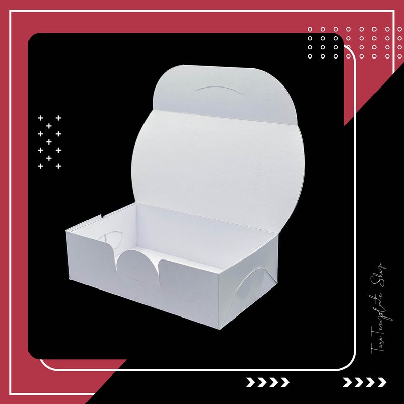 Rectangle Box Template, Gift Box Template, Jewelry Box Template ...