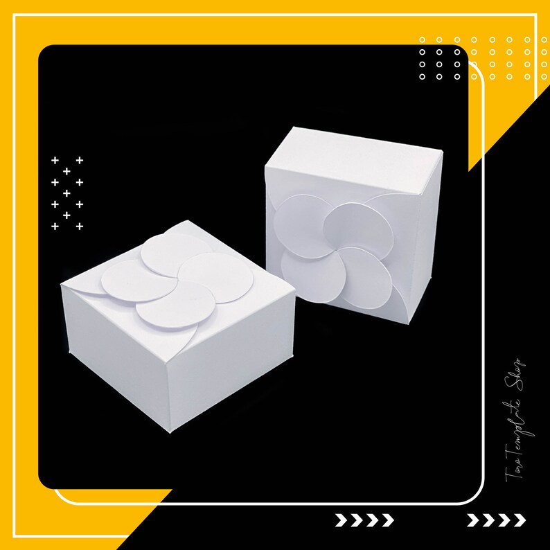 Rectangle Box Template, Gift Box Template, Jewelry Box Template, Cookie ...